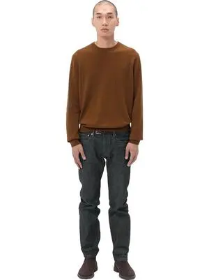 Gobi Cashmere Crewneck Cashmere Sweater Chipmunk