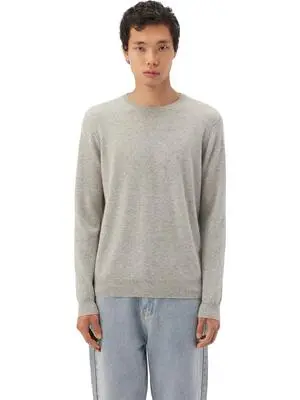 Gobi Cashmere Gobi Mongolian Cashmere Crew Neck Sweater - Dawn Blue