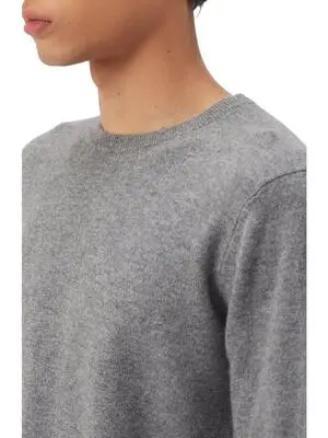Gobi Cashmere Gobi Mongolian Cashmere Crew Neck Sweater - Dim Gray