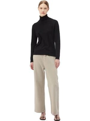 Gobi Cashmere Gobi Cashmere Turtleneck Sweater Black