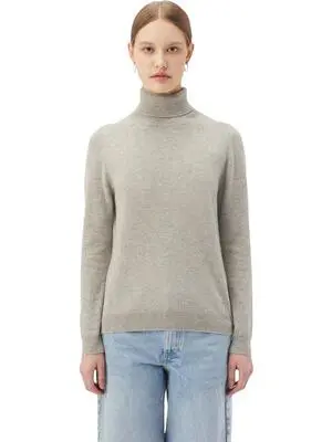Gobi Cashmere Cashmere Turtleneck Sweater Dawn Blue