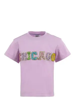 LOLA + THE BOYS Chicago Gems T-shirt - Purple