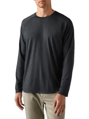 RHONE Rhone Atmosphere Long Sleeve T-Shirt Black Heather