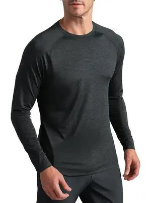 RHONE Atmosphere Long Sleeve T-shirt - Pine Gray Heather
