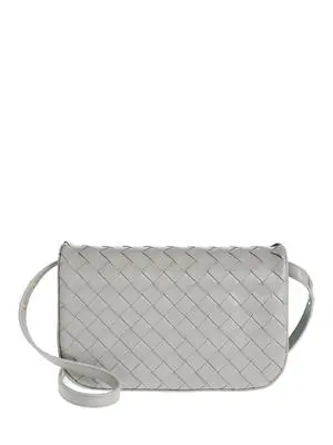 BOTTEGA VENETA Bottega Veneta Intrecciato Leather Crossbody Bag