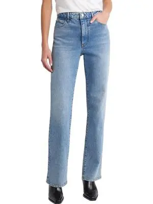 FRAME FRAME The Ruler High-Waist Straight-Leg Jeans
