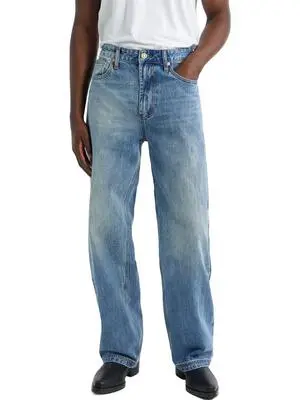 ELWOOD Straight-leg Nonstretch Jeans - Vintage Indigo