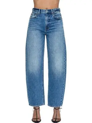 PISTOLA Wes High-waist Barrel Jeans - Spectacle