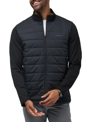 Travis Mathew Point Of Sail Hybrid Jacket - Black