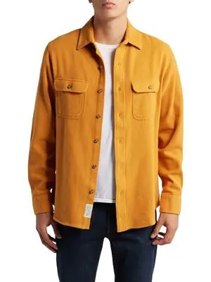SCHOTT Flannel Work Shirt - Gold