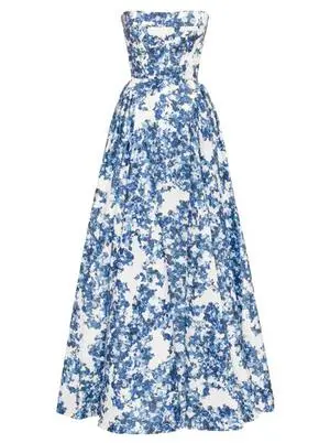 MILLA Milla Ravishing Hydrangea Maxi Dress