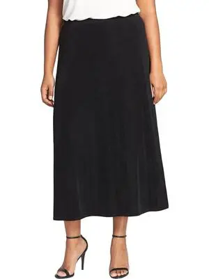 VIKKI VI Vikki Vi Long A-Line Ribbed Skirt
