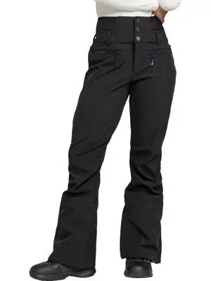 Roxy Roxy Rising High Waterproof Shell Snow Pants Anthracite