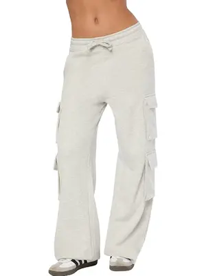 WeWoreWhat WeWoreWhat Cargo Sweatpants Heather Grey