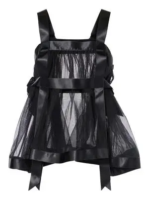 NOIR KEI NINOMIYA Noir Kei Ninomiya Tulle Top