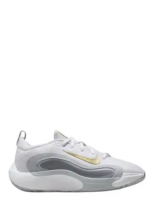 Nike Isofly Metallic Gold Star Sneakers - White/cool Grey/wolf Grey