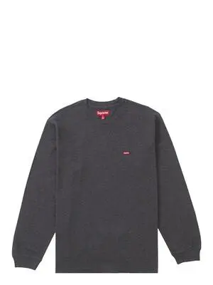 Supreme Small Box Long Sleeve Tee Shirt - Charcoal
