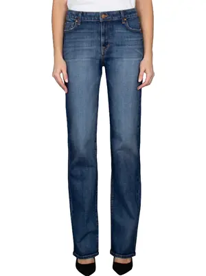 Fidelity Denim Fidelity Denim Cali High-Rise Straight Leg Jeans Fever