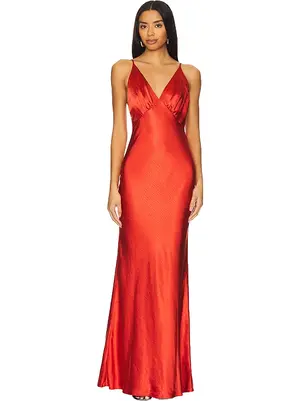 LOVERS AND FRIENDS Alani Gown - Red