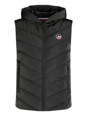 Fusalp Timeo Quilted Shell Hooded Vest Army Green