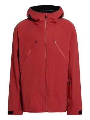 Aztech Mountain Hayden 3l Shell Hooded Ski Jacket - Red