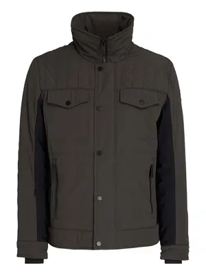 FUSALP Quilted Shell Jacket With Scuba Panels