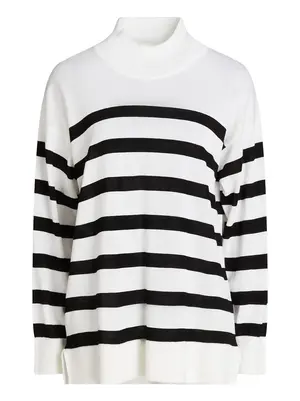 WE NORWEGIANS Hjellestad Striped Sweater - White