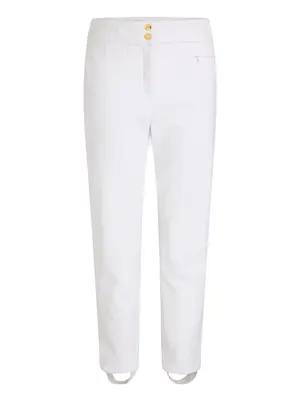 WE NORWEGIANS Kvitfjell Shell Stirrup Ski Pants - White