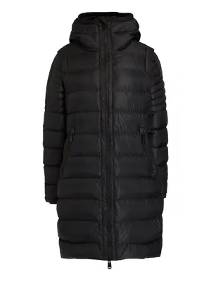 Goldbergh Quilted Shell Down Coat - Black