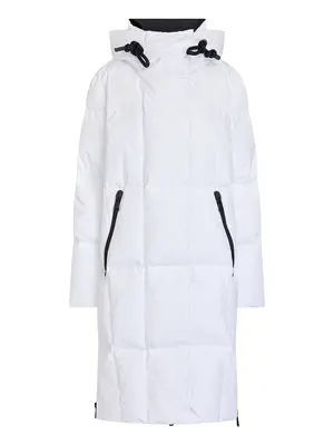 Goldbergh Quilted Shell Coat - White