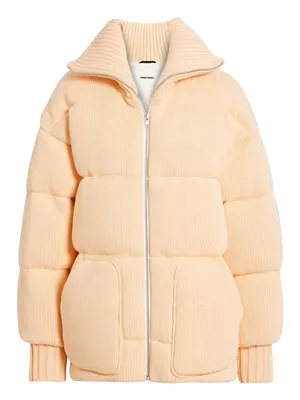 IENKI IENKI Michlin Quilted Down Jacket - Pastel Orange