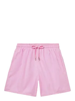 Vilebrequin Moorea Straight-leg Mid-length Econyl® Swim Shorts - Pink