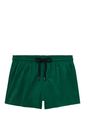 Vilebrequin Slim-fit Short-length Swim Shorts - Green