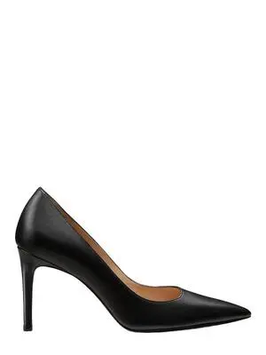 STUART WEITZMAN Power 85mm Leather Pumps - Black