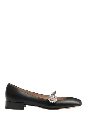 Valentino Garavani Mary-jane Ballet Flats - Black