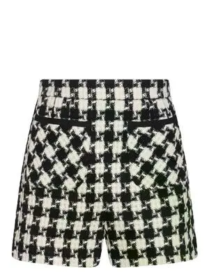 Valentino Garavani Damier Light Tweed Shorts - Neutrals