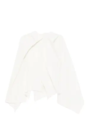 YEHUAFAN Asymmetric Shirt - White