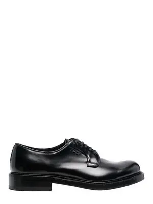 Prada Derby Lace-up Shoes - Black