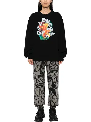 Givenchy Graphic Sweatshirt - Black