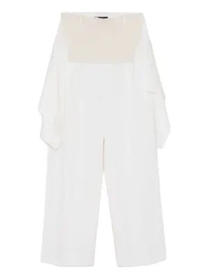 UNDERCOVERISM Panelled Straight Trousers - Neutrals