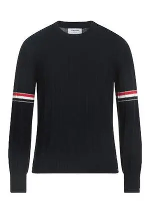 Thom Browne Sweater In Midnight Virgin Wool - Blue