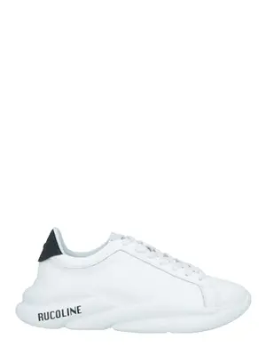 RUCOLINE Leather Chunky Sneakers - White