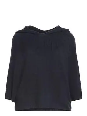 Fabiana Filippi Cashmere Hooded Sweater - Navy