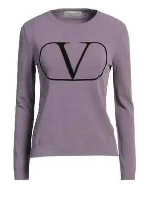 Valentino Garavani Knitted Sweater - Purple