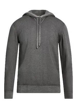 Crossley Virgin Wool Hooded Sweater - Grey