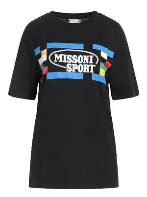 Missoni Sport Cotton T-shirt - Black