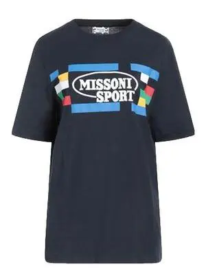 Missoni Sport Cotton T-shirt - Blue
