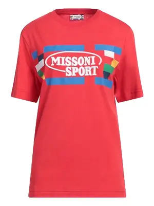 Missoni Sport Cotton T-shirt - Red