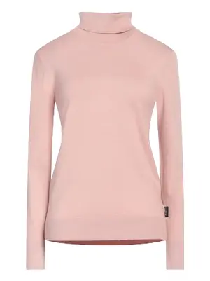 John Richmond Turtleneck Knit Top - Pink