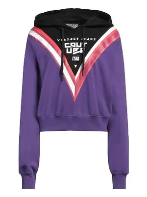 Versace Hooded Sweatshirt - Purple